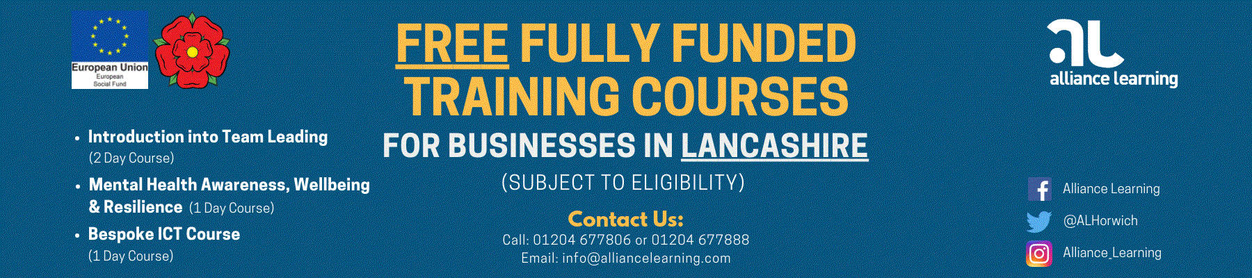 Apprenticeships & Training Courses | Alliance Learning